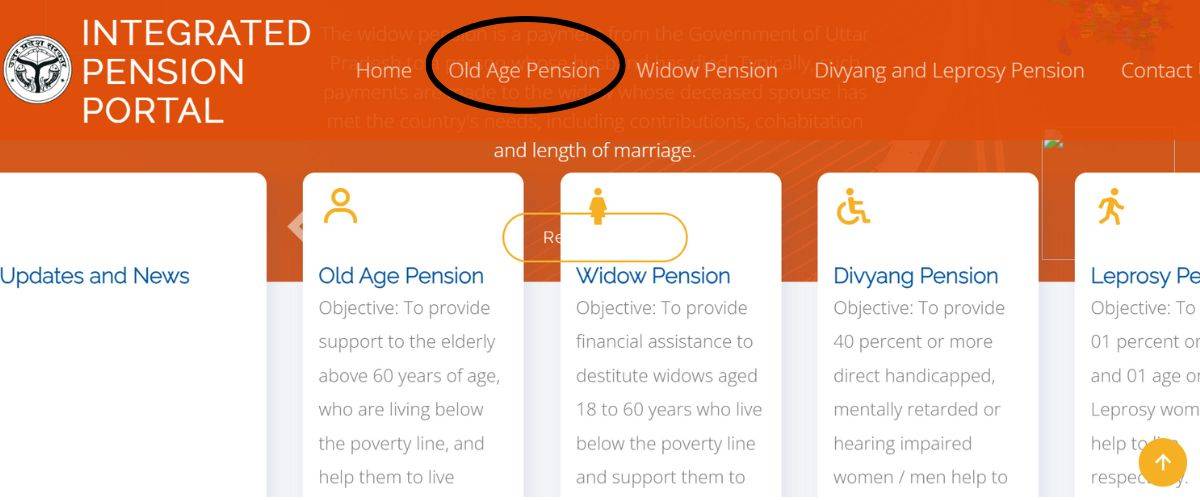 वृद्धा पेंशन स्टेटस/लिस्ट कैसे चेक करें ऑनलाइन (2024)